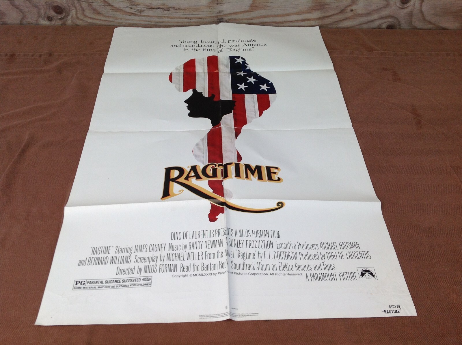 1986 Ragtime Original Movie House Full Sheet Poster | eBay