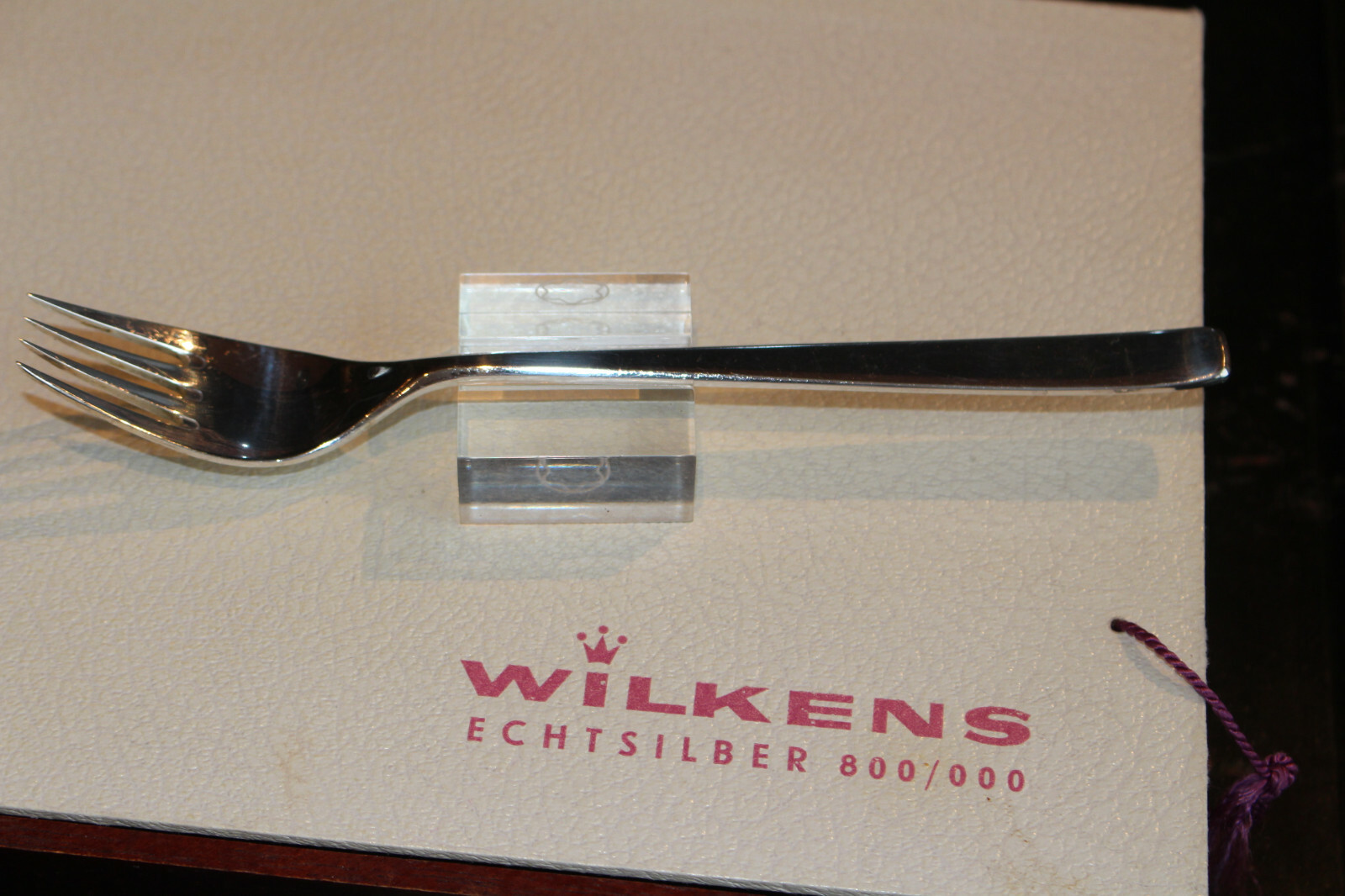 Wilkens Classic Line große Menü Gabel 800er Silber ca. 19,5 cm und 54 ...