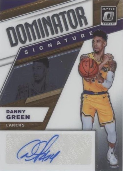 2019-20 Panini Donruss Optic - Dominator Signatures #DS-DGR Danny Green ...