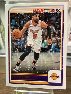 🔥2023-2024 Panini NBA Hoops Winter Holiday Gabe Vincent Los Angeles ...