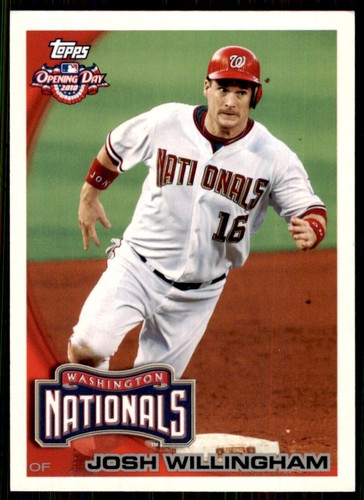 2010 Topps Opening Day Josh Willingham Washington Nationals #152 MLB ...