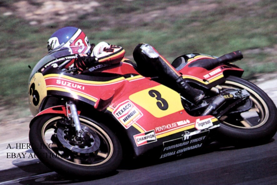 Suzuki RG 500 Square Four & Pat Hennen – 1978 - motorcycle racing photo ...