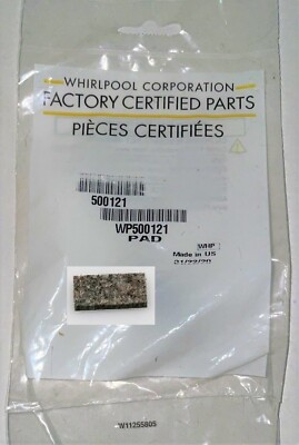 WP500121, AP6009605, 500121, 4434805, 5-0121 Dryer Drum Felt Glide OEM ...