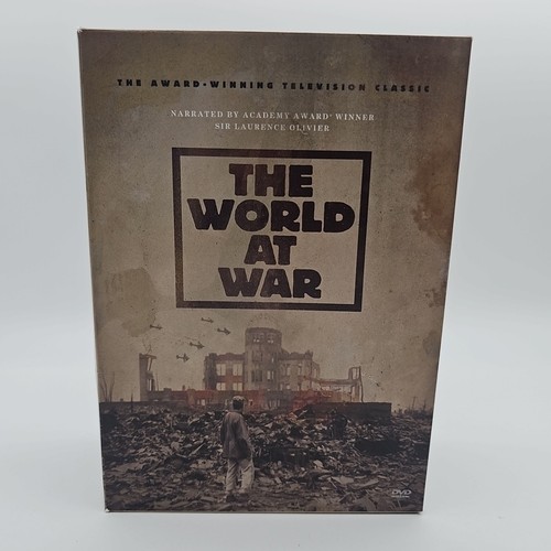 The World At War World War II DVD Box Set Complete Sir Laurence Olivier ...