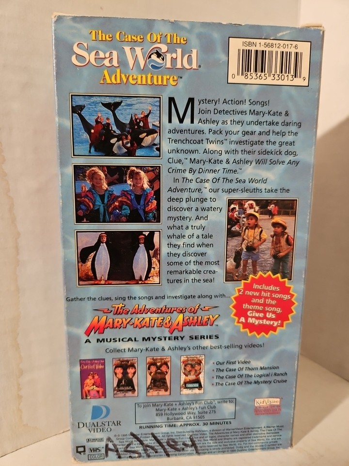 The Adventures of Mary-Kate &Ashley The Case of the Sea World Adventure ...