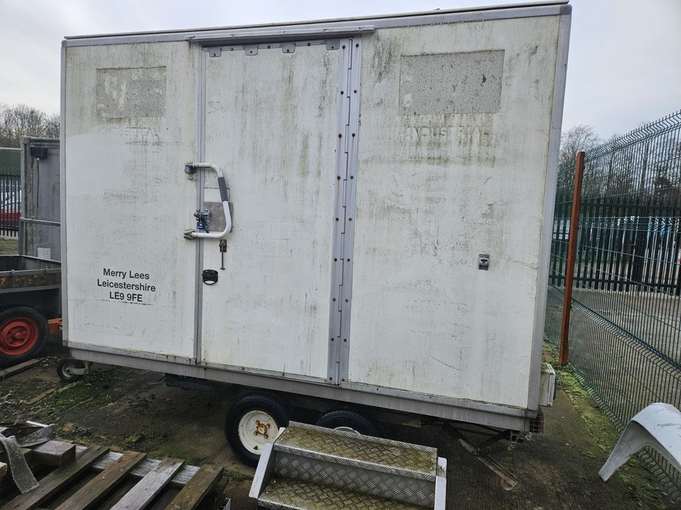 Twin Axel Box Trailer | eBay UK