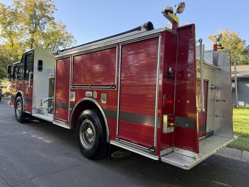 PIERCE SABER Fire Truck Detroit Turbo Diesel Allison Trans FLEET ...