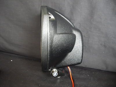 HID SPOT LIGHT 185MM 55 WATT 12 VOLT BLACK WITH MOUNTING BRACKET | eBay ...
