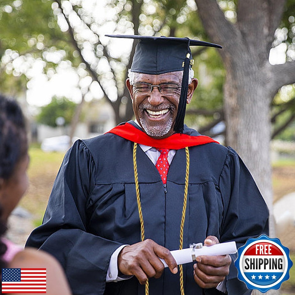 TUSAUW 12 Pieces Graduation Cords Honor Cords with Tassel Graduation ...