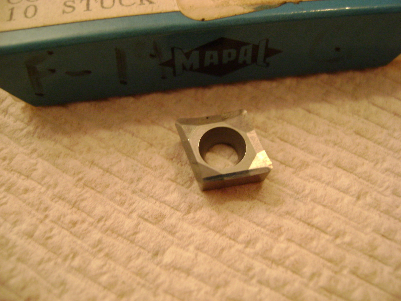 Mapal CCGT 09T308-PM Carbide Insert (for cutting aluminum) WK1 Grade ...