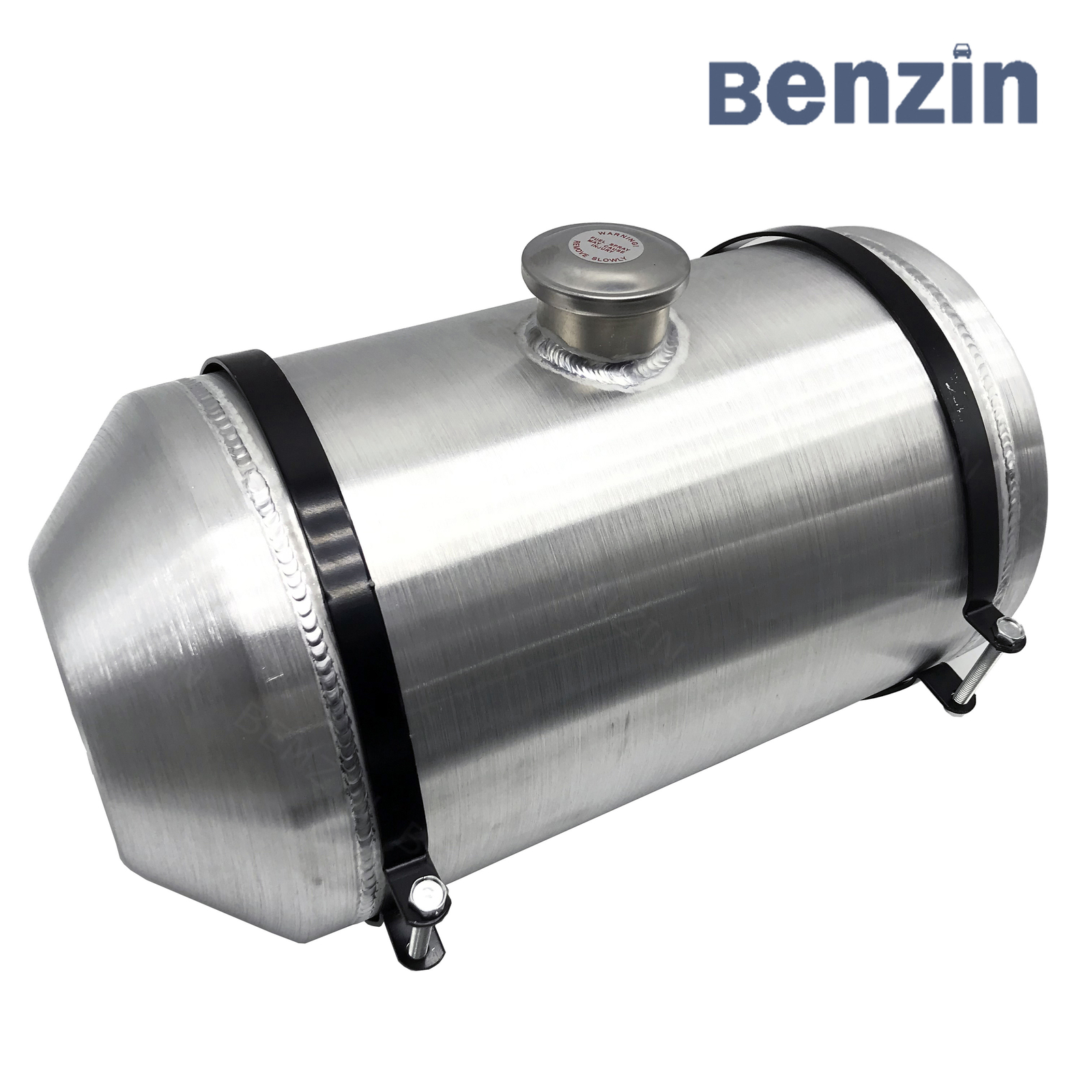 A-Premium Gas /Fuel Tank 1/4 NPT 6.75 Gallon Center Fill Aluminum Round ...