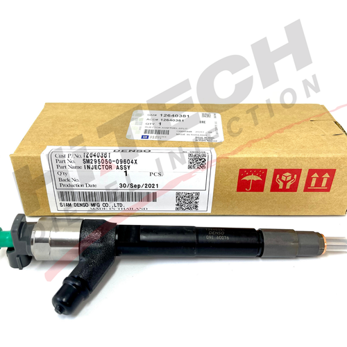 INJECTOR NEW Common Rail Genuine Denso Isuzu 295050-0960 / 12640381 ...