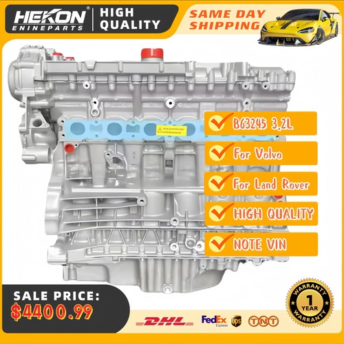 Long Block Engine Assembly For 02-16 Volvo Land Rover L359 S80 XC90 ...