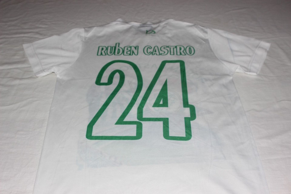 Ruben Castro Real Betis Balompié Football Shirt No. 24 Size XS | eBay