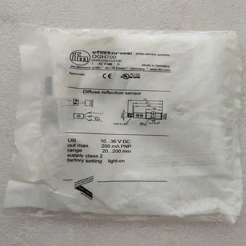 IFM OGH700 OGHLFPKG/US100 Photoelectric Switch Sensor New # | eBay