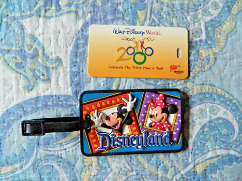 Disneyland Disney World Luggage Tags | eBay