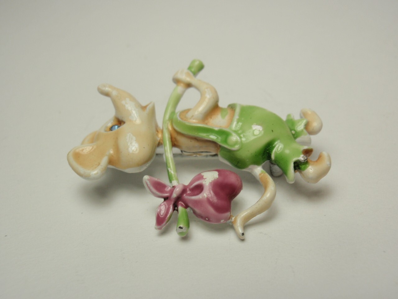 Vintage Anthropomorphic Hobo Mouse Figural Enamel Pin Brooch | eBay