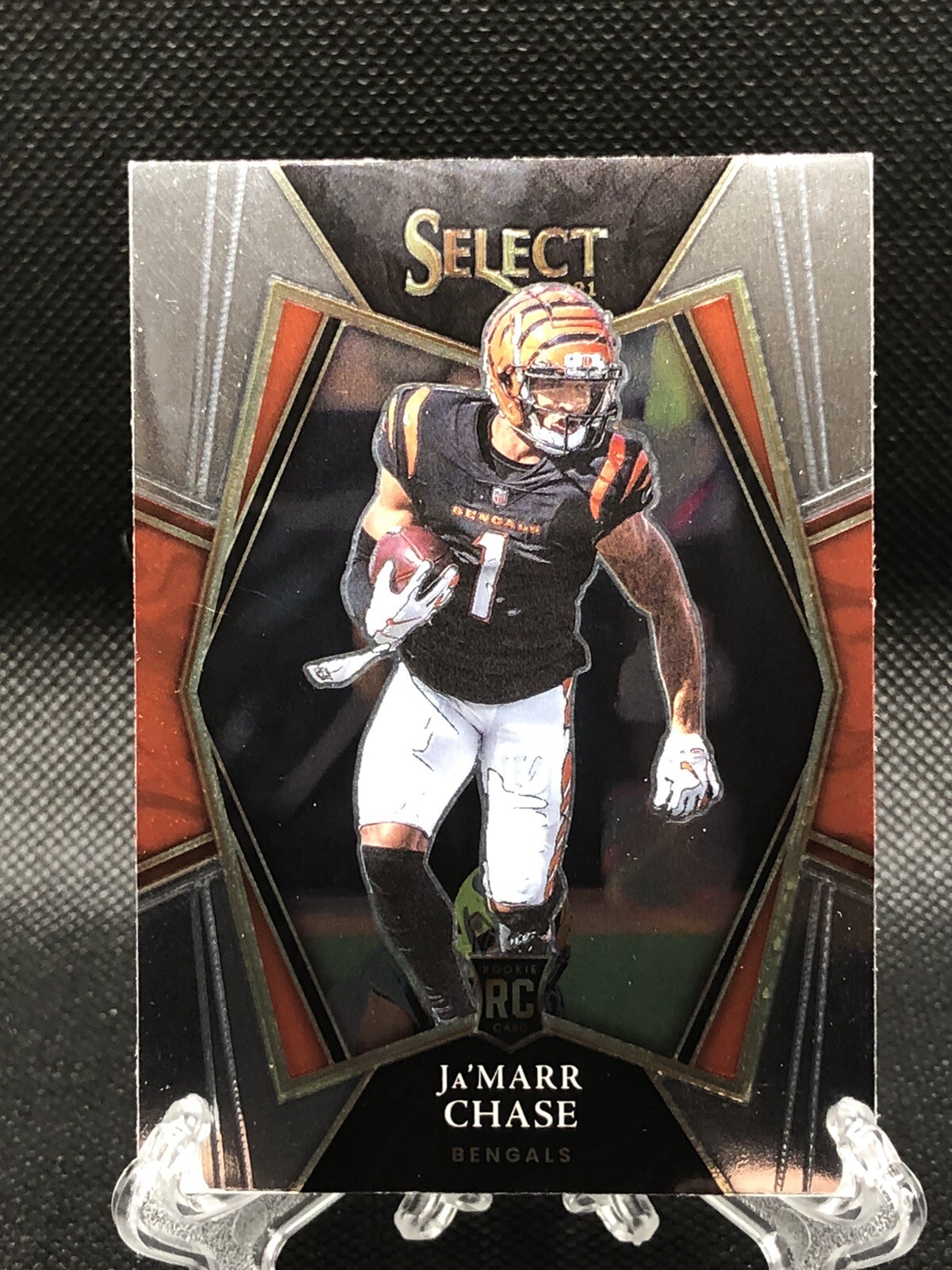 2021 Select JaMarr Chase Premier Level Rookie Card RC #147 Bengals | eBay