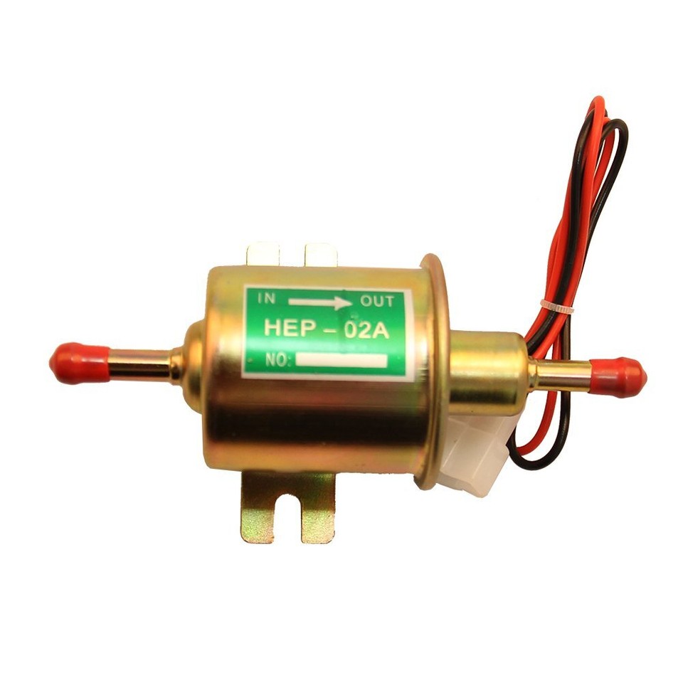 Universal Electric Inline Fuel Pump For Lawn Mowers Small Engine ...
