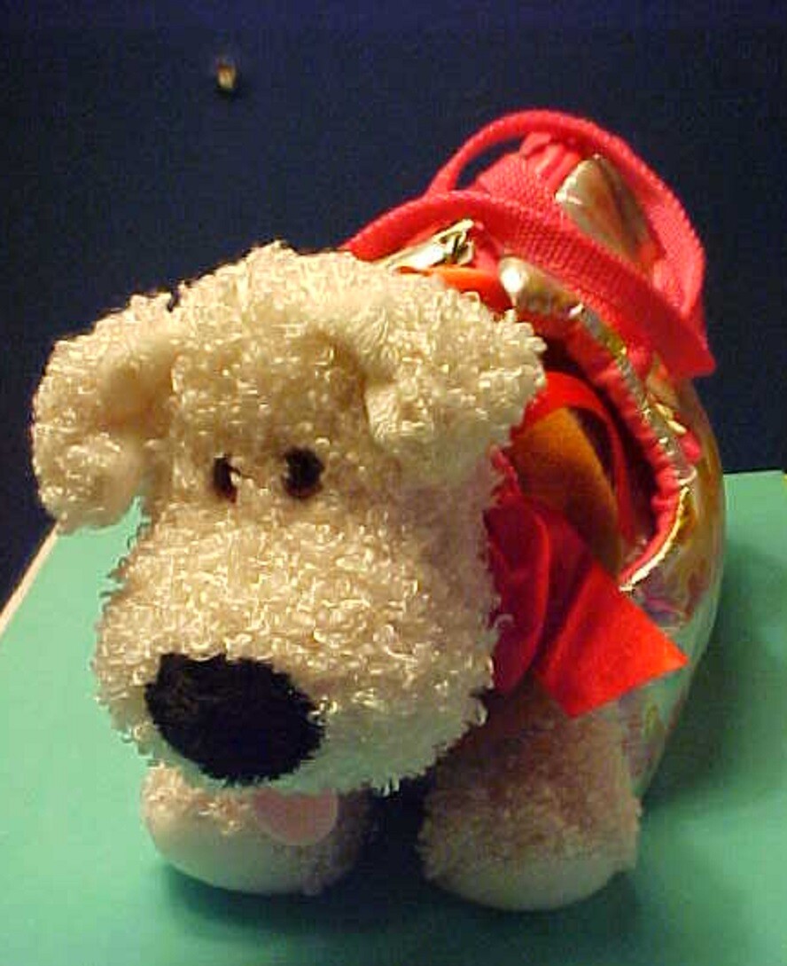 PUCCI PUPS Plush Stuffed Dog, Toy & PET CARRIER | eBay