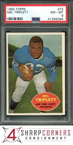 1960 TOPPS #73 MEL TRIPLETT GIANTS PSA 8 SET BREAK | eBay