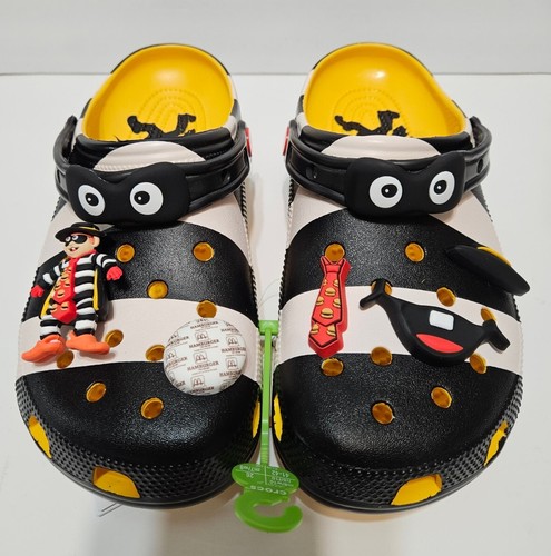 Crocs Classic Clog McDonald's Hamburglar US SIZE M 8 / W 10 | eBay
