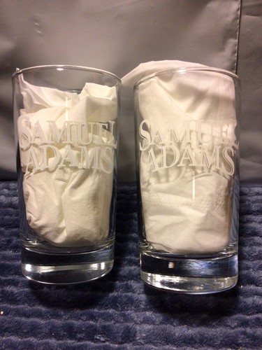 Samuel Adams Beer Boston Lager Tasting Glass Set 2 | eBay