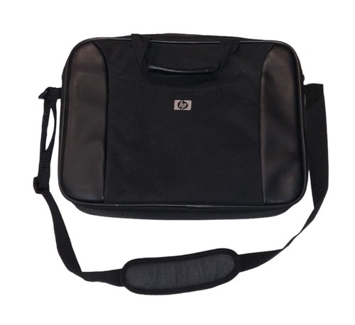 HP Desktop Laptop Computer Case Shoulder Strap Bag Solid Black 16” | eBay