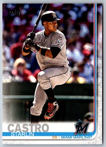 2019 Topps Starlin Castro #482 Miami Marlins Baseball Card | eBay