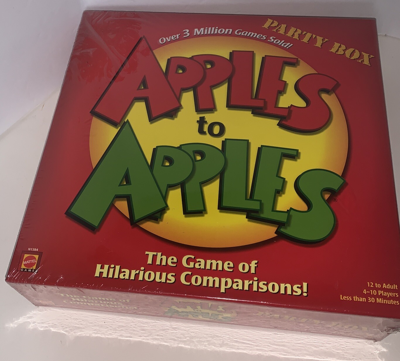 Apples To Apples Party Box 2007 Mattel Party Card Game Night 4+ Players ...