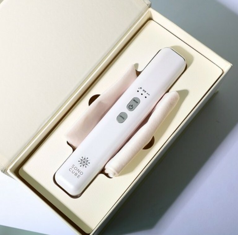 Sonoskin (소노스킨, 소노큐브) Ultrasonic waves device, home care, skincare, ani ...