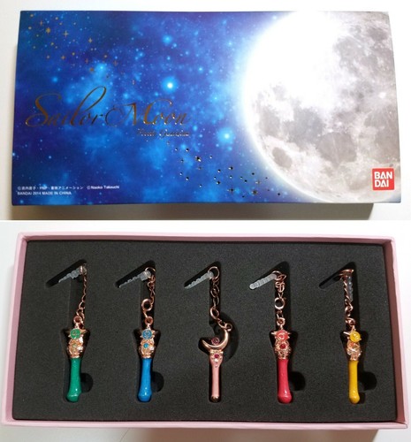 Sailor Moon - Earphone Jack Dust Plug Phone Accessory Set 1 - Moon ...