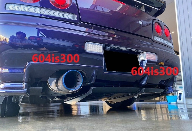 JDM Style Custom Carbon Fiber Rear Diffuser For Nissan R32 R33 R34 GTT ...