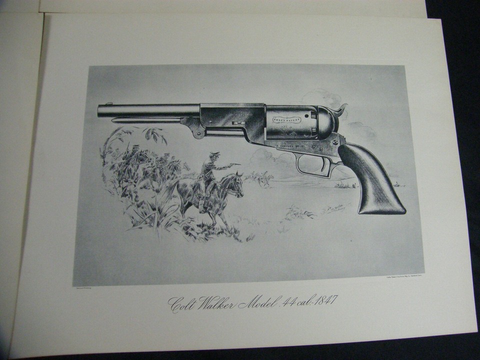 Vintage 1940s Colt Firearms Historical Prints Second Printing Complete ...