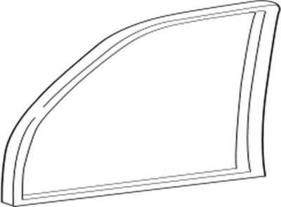 67862-60101 Toyota Weatherstrip, front door, lh 6786260101, New Genuine ...