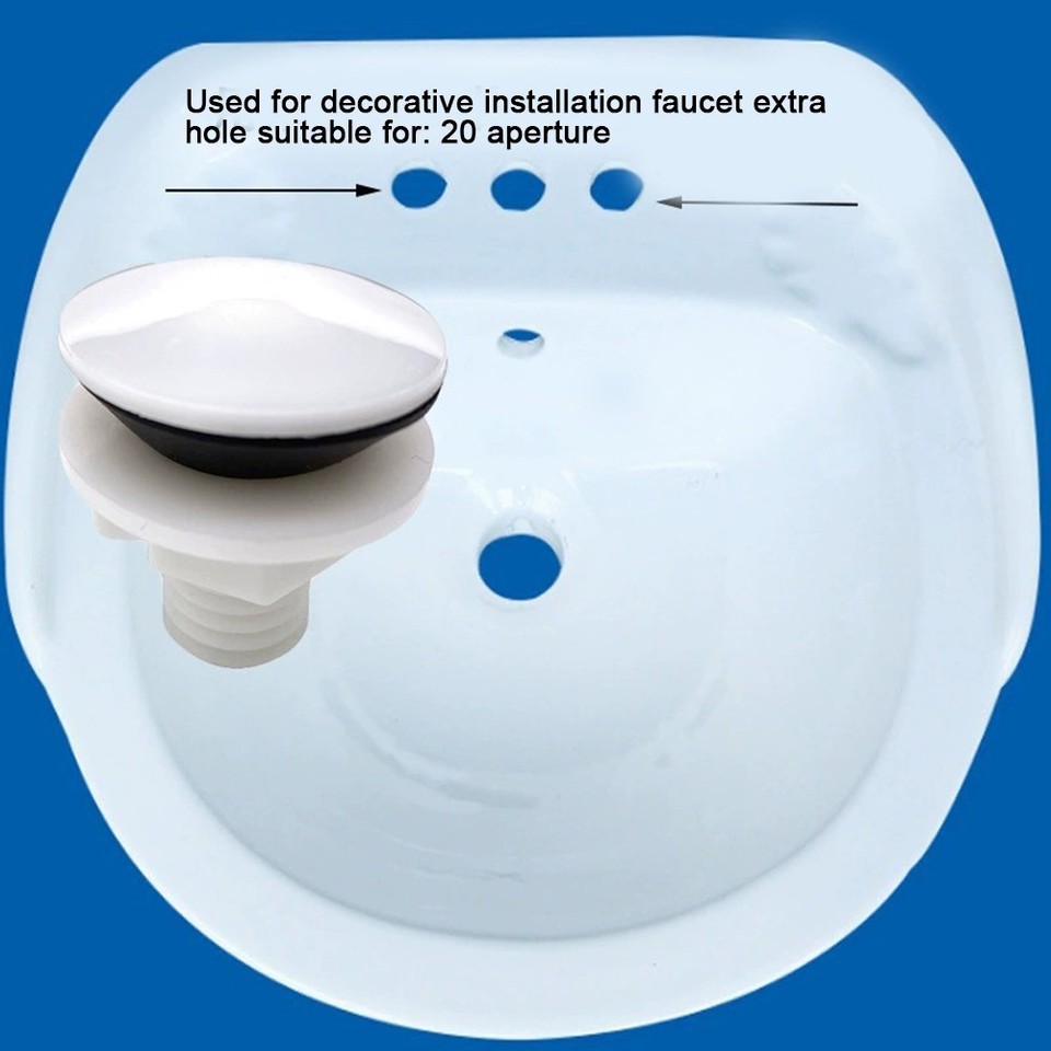Reliable Plastic Sink Hole Seal Prevent water from running onto the ...
