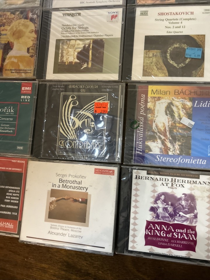 Lot Of 20 Sealed Classical Music CD CDs Sealed New Wholesale *14 | eBay