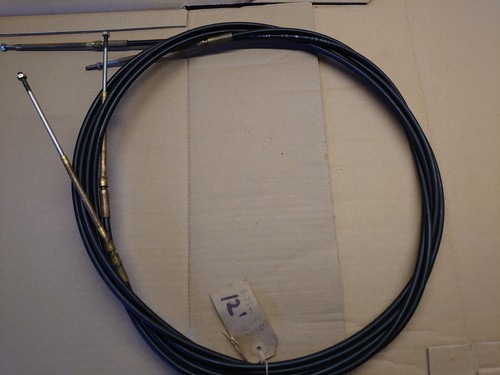 Ultraflex outboard C2 C33 remote control throttle and gear cable 12 FT ...