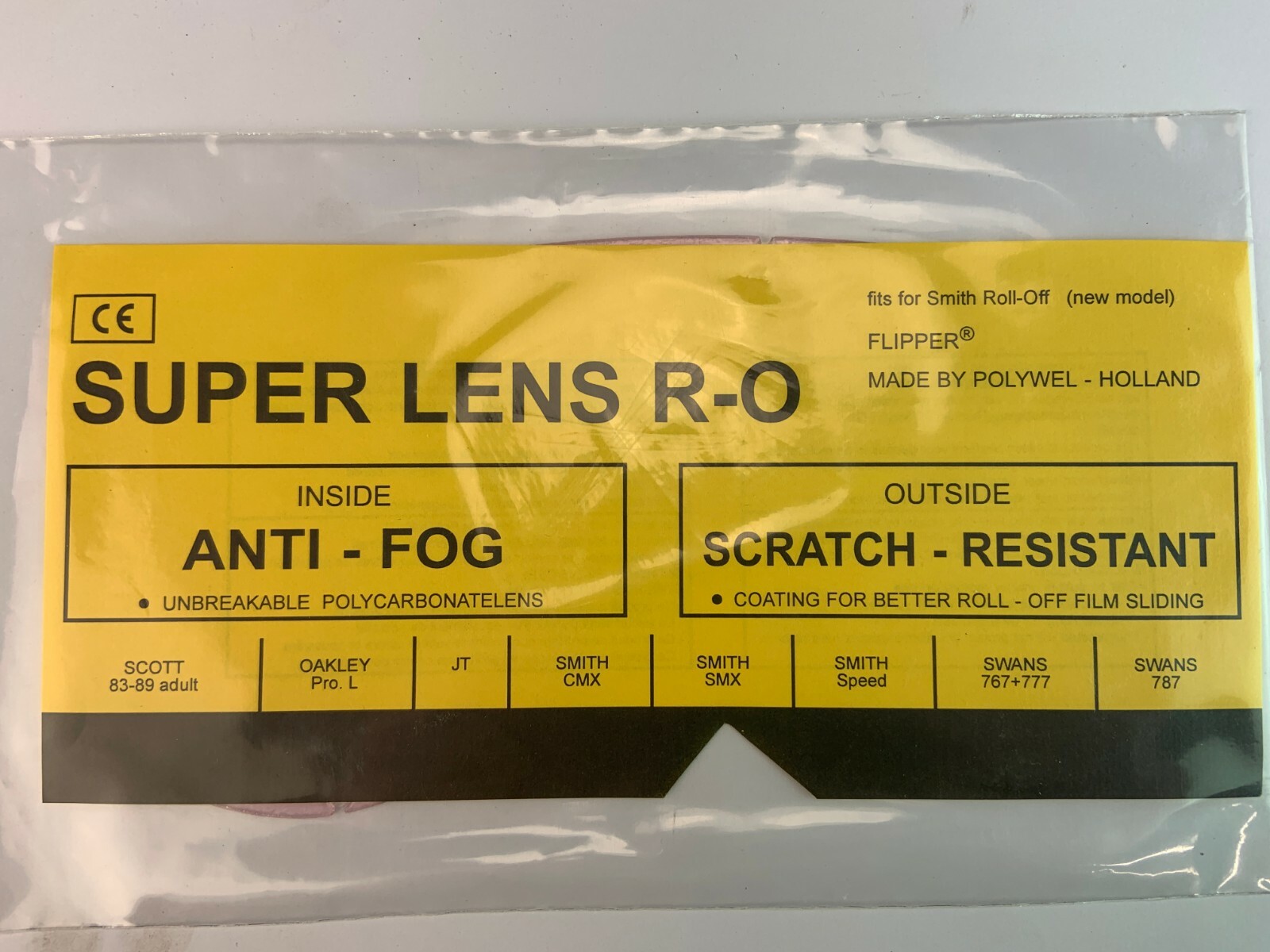 POLYWEL Super Lens - OAKLEY / SMITH / SWANS / JT / SCOTT Price for 5 ...