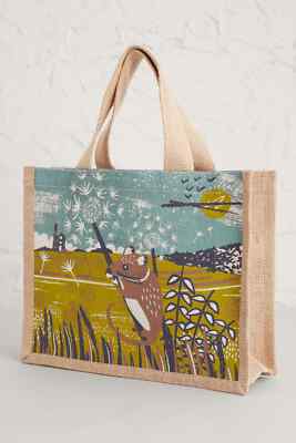 Seasalt Bag - yellow Cute Jute Bag - Harvest Mouse | eBay