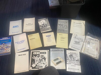 Commodore 64 c64 infocom game manuals Zork 2 and other software and ...