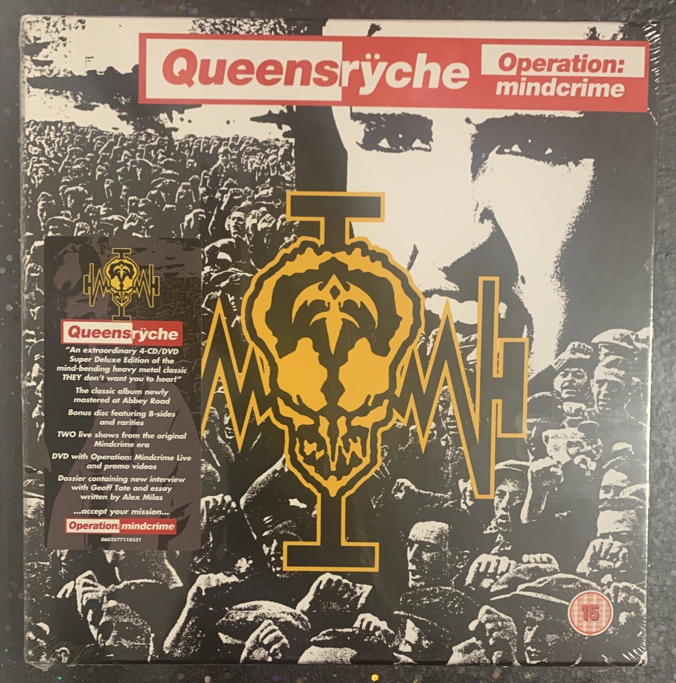QUEENSRYCHE OPERATION MINDCRIME SUPER DELUXE EDITION 4CD/DVD NEW AND ...