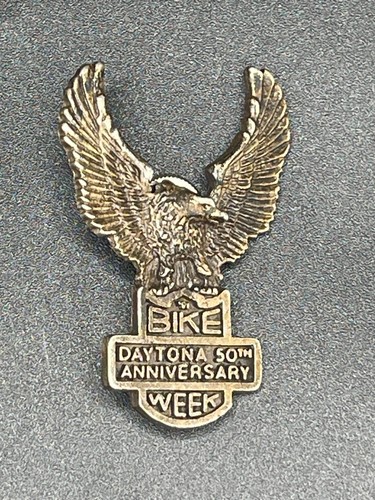 Vintage AMC 925 Sterling Silver Daytona Bike Week 50th Anniversary ...