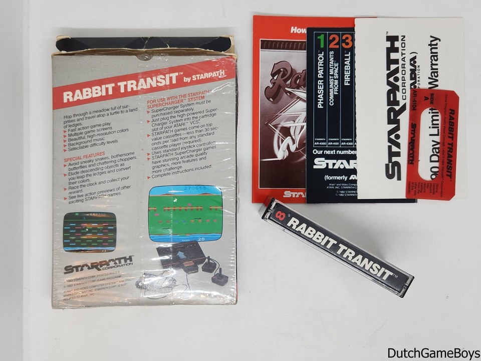 Atari 2600 - Starpath - Supercharger - 8 Rabbit Transit | eBay