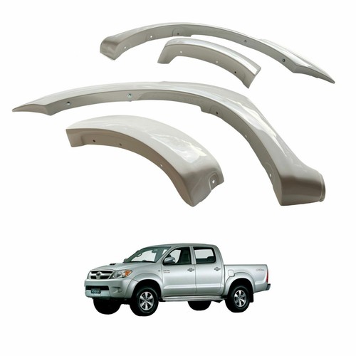 040 White Only Front Set For Toyota Hilux Ute MK6 05-11 Fender Flares ...