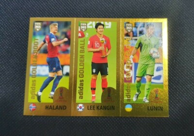 ERLING HAALAND HALAND ROOKIE STICKER PANINI FIFA 365 2019 2020 BLUE ...