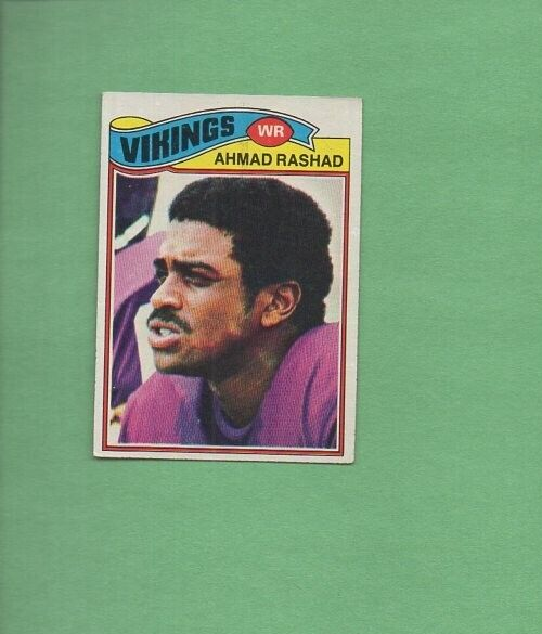 1977 Topps Football Set AHMAD RASHAD Card # 359 | eBay