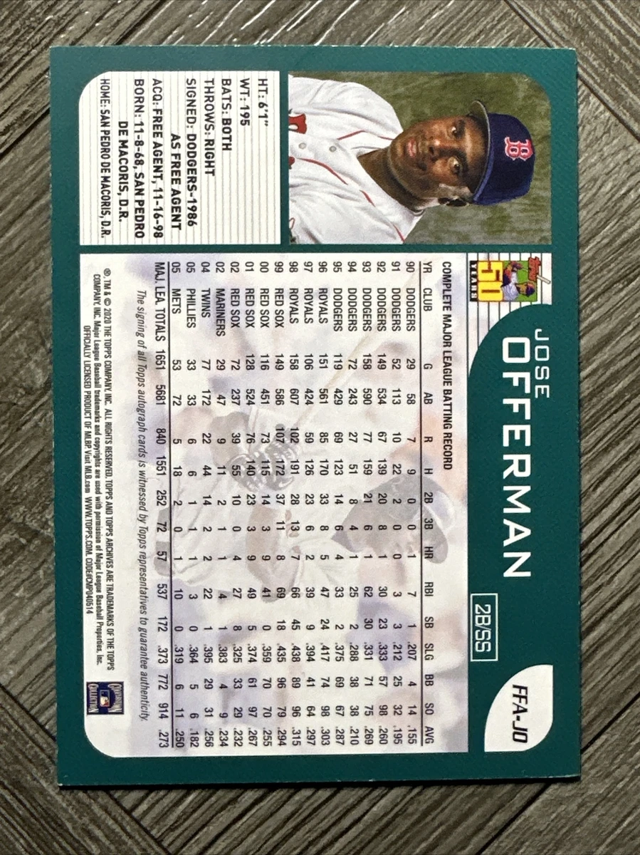 Jo Jo Offerman Jose Offerman