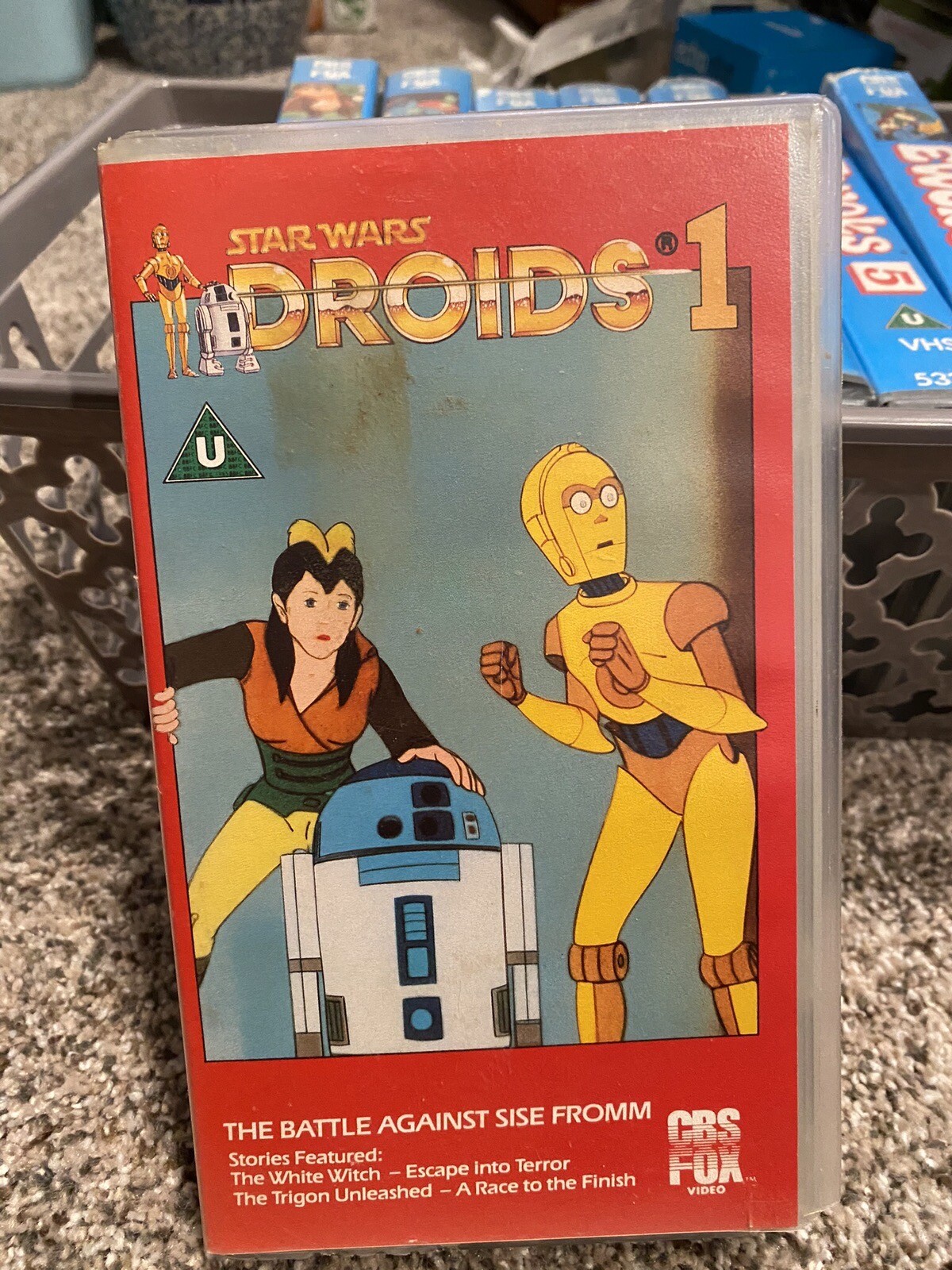 Star Wars Ewoks Droids PAL VHS | eBay