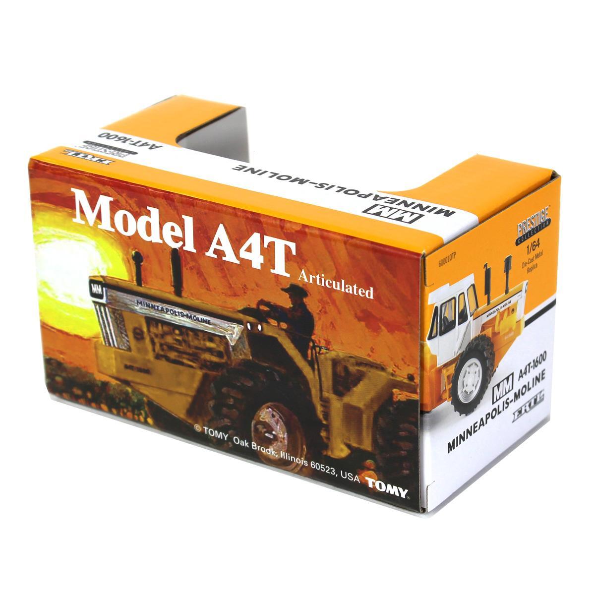 ERTL 1/64 Minneapolis Moline A4T-1600 4WD with Front & Rear Duals 60001 ...